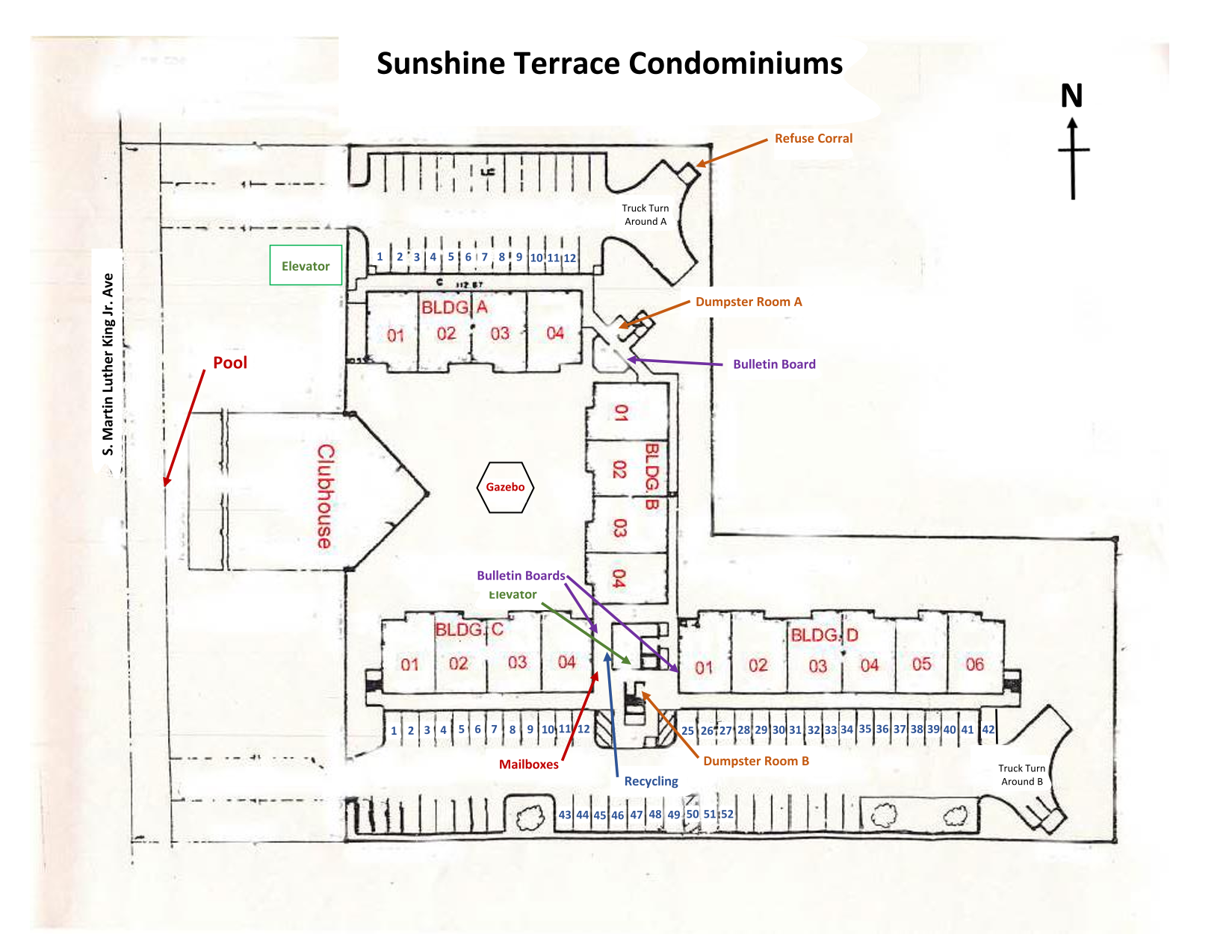 Sunshine Terrace - maps